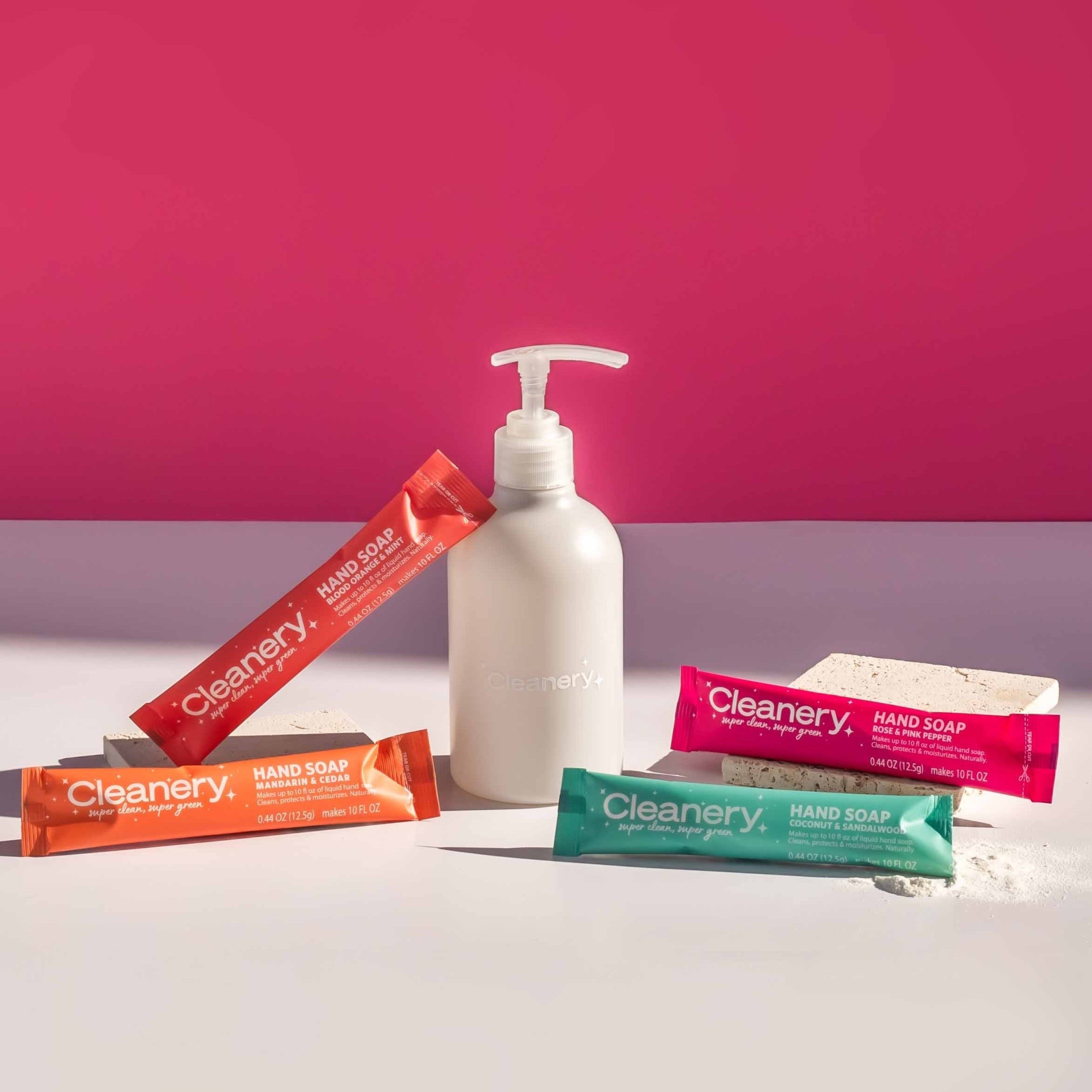 Liquid Hand Wash Starter Kit – Cleanery